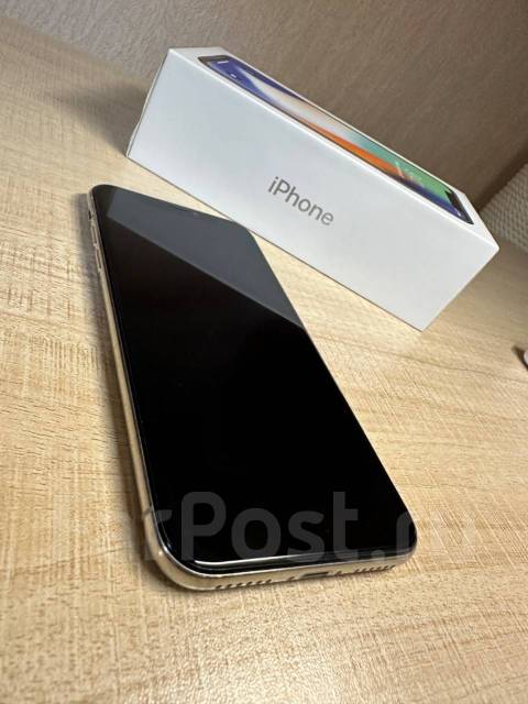 Айфон X 256гб, Apple iPhone X, 5.80", моноблок, белый, б/у, в наличии ...