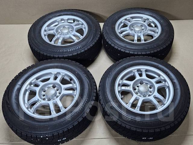 Диски enkei ejs R14 6.0 +40 5x100, 5x114.3 + Bridgestone 185/70R14, 14 ...