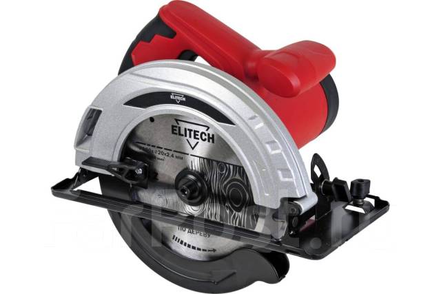 Дисковая пила Elitech ПД 190, новый, в наличии. Цена: 4 900₽ во ...