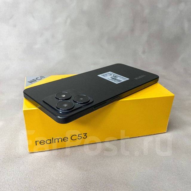 Realme C53 6ГБ+128ГБ Чёрный! Ростест! NFC! +BTнаушники XM Store, 6.74 ...