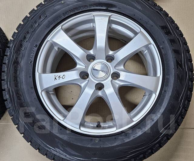 Диски PRD R16 6.5 +45 5x114.3 + Шины Bridgestone 215/65R16 (КАК Новые ...