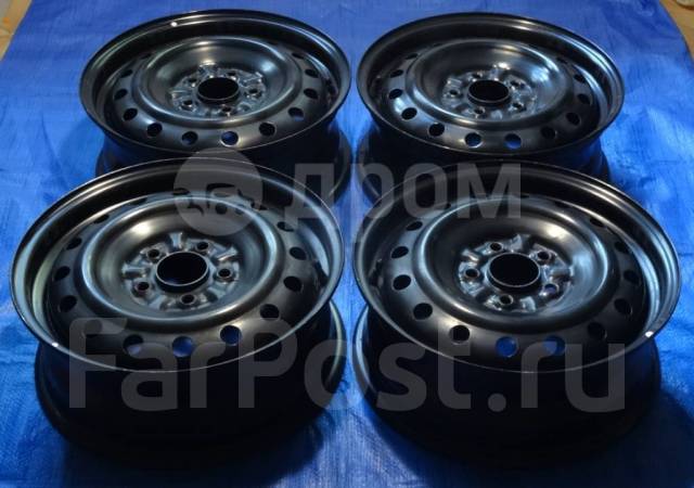 Штампованные диски Toyota Rush R16 6.0J 114.3x5 ET+50. 4 шт. Отправка ...