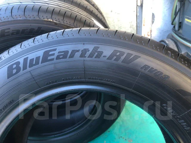 Yokohama BluEarth RV-03, 215/60 R16 =Made in Japan=, 16", 1 шт, в ...