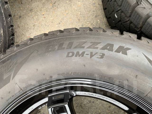 Bridgestone Blizzak DM-V3, 265/60 R18, 18", 1 шт, 265 мм, 60 %, радиальный, зимние, без шипов ...