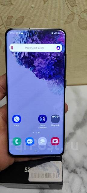 Samsung S20, 128 гб, 6.20", серый, б/у, в наличии. Цена: 15 000₽ во Владивостоке