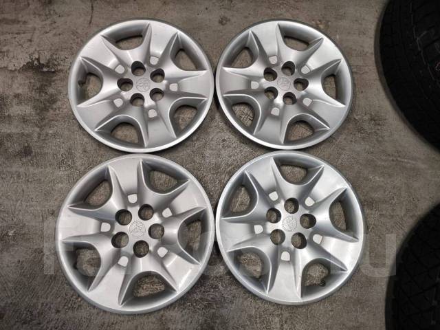 Колпаки R15 Toyota, 15", 1 шт, 4 шт, б/у, в наличии. Цена: 1 000₽ во ...