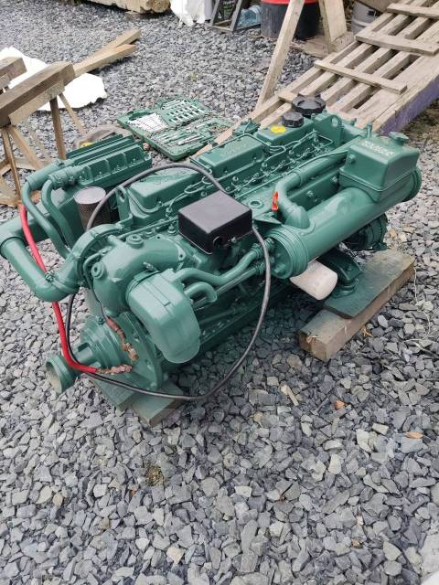 Двигатель Volvo Penta AD41B 200л. с, б/у, в наличии. Цена: 430 000₽ во ...