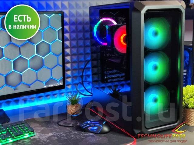 Игровой ПК Ryzen 5 3600/ RTX 4060 8GB/ RAM 16GB/ SSD 512GB, б/у, в ...