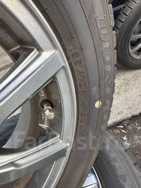 Колеса 185/70/14, 14", 1 шт, 185 мм, 70 %, радиальный, Dunlop Winter ...