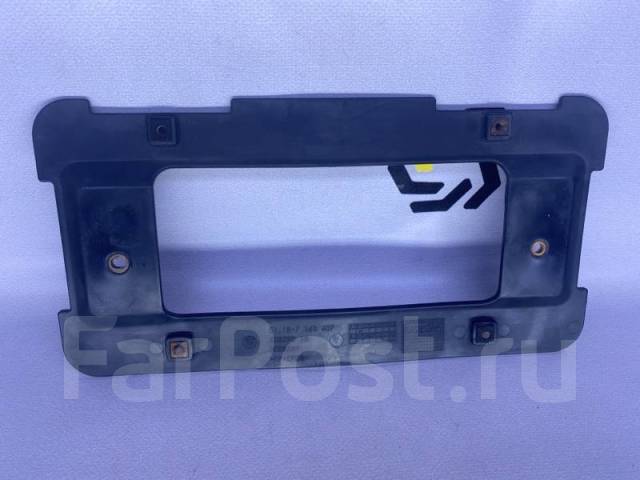 Накладка номерного знака Bmw X5 2007 51187160607 E70 N52 N52B30AF 3.0I ...
