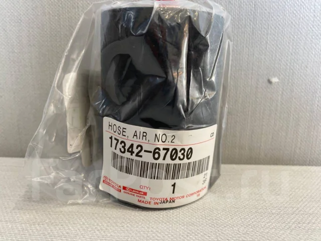 Патрубок интеркуллера Toyota 1KZ-TE 17342-67030 купить во Владивостоке ...