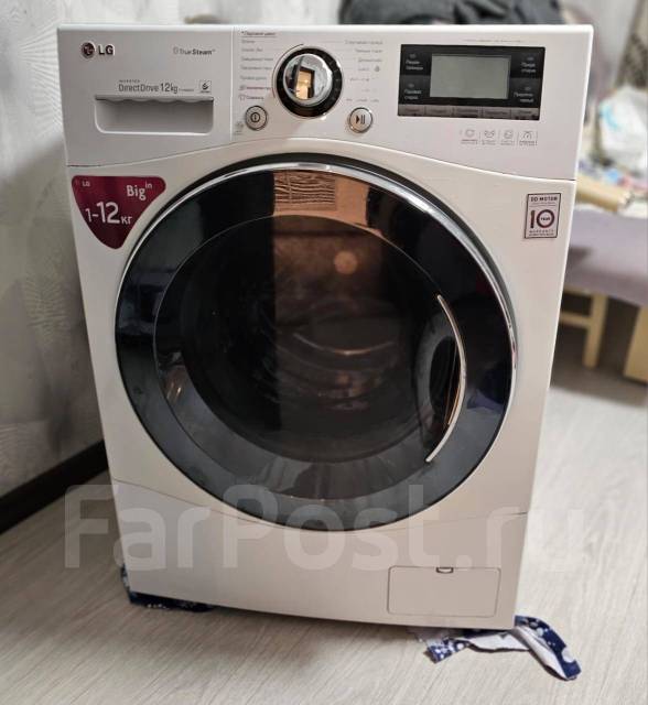 Продам стиральную машину LG, б/у, в наличии. Цена: 35 000₽ во Владивостоке