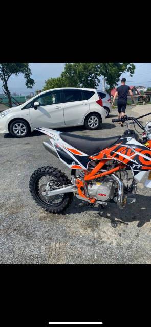 Kayo Basic TT125EA, 2022, 125 куб. см. с пробегом, исправен, 10 км, бензин, питбайк, без птс, в ...