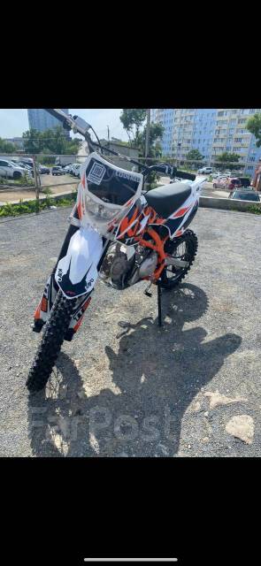 Kayo Basic TT125EA, 2022, 125 куб. см. с пробегом, исправен, 10 км, бензин, питбайк, без птс, в ...