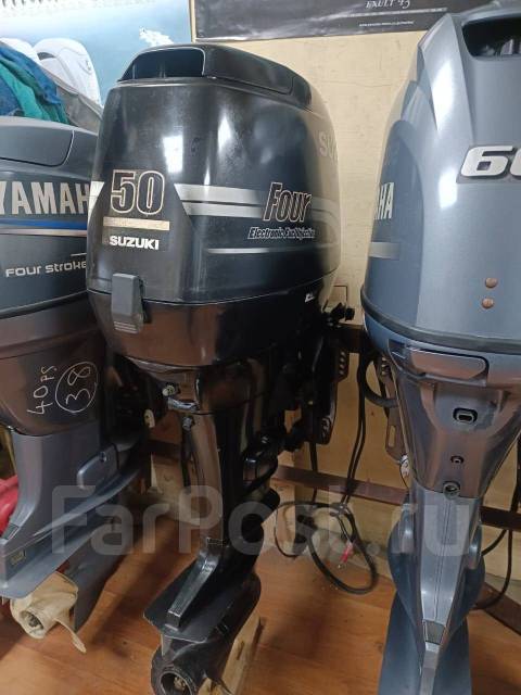 Suzuki DF50, состояние нового мотора, 50,00 л.с. L (508 мм), бензиновый ...