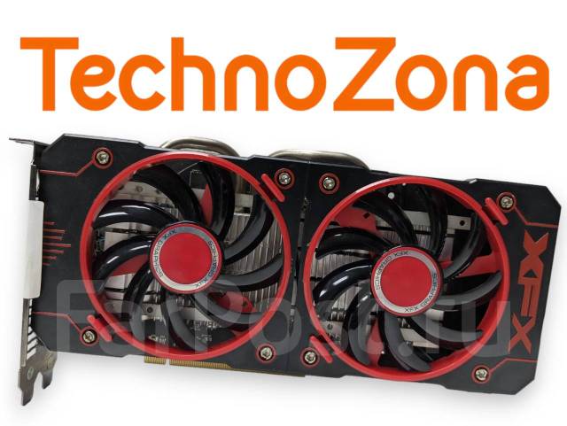 Видеокарта XFX RX560 4G, б/у, в наличии. Цена: 4 500₽ во Владивостоке