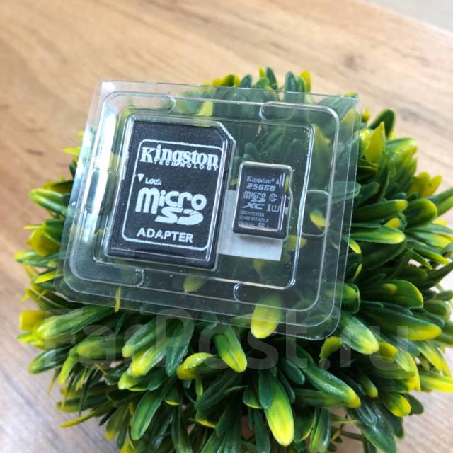 Карта памяти Kingston SDXC 256 ГБ, 256 Гб, новый, в наличии. Цена: 990 ...