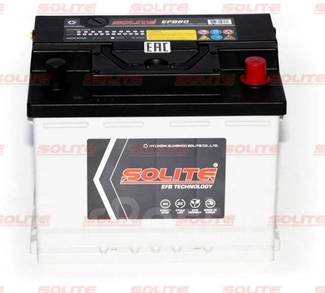 Аккумулятор Solite EFB 60 60А/ч 560А (375LN2-IS LN2 L2) купить во ...
