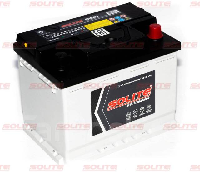 Аккумулятор Solite EFB 60 60А/ч 560А (375LN2-IS LN2 L2 B13) купить во ...