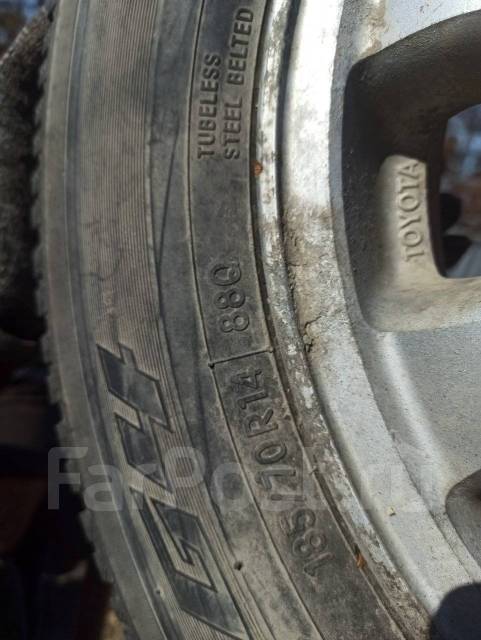 185/70R-14 на дисках 5x114.3 R14, 14", 1 шт, 185 мм, 70 %, радиальный ...