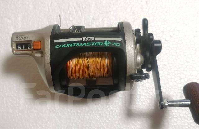 Катушка мультипликаторная Ryobi Countmaster 70. Обслужена, б/у, в наличии. Цена: 4 900₽ во ...