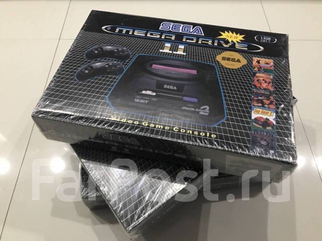 Приставка Sega mega drive 2 + картридж Spider man, новый, в наличии ...