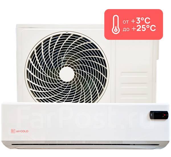 Холодильная сплит-система Aircold Breeon BRC-24TPO, 24-65 м3, новый, в ...