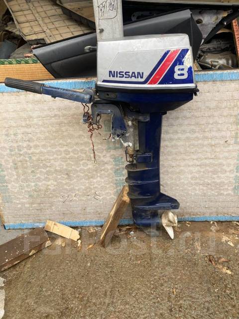 Лодочный мотор Niissan NS8B, Nissan Marine, L (508 мм), бензиновый, 2 ...
