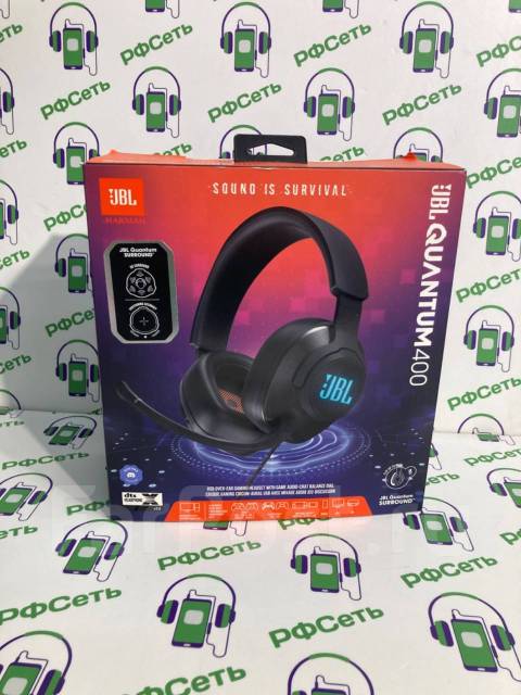 Наушники проводные JBL Quantum 400. РФСеть, новый, в наличии. Цена: 6 ...