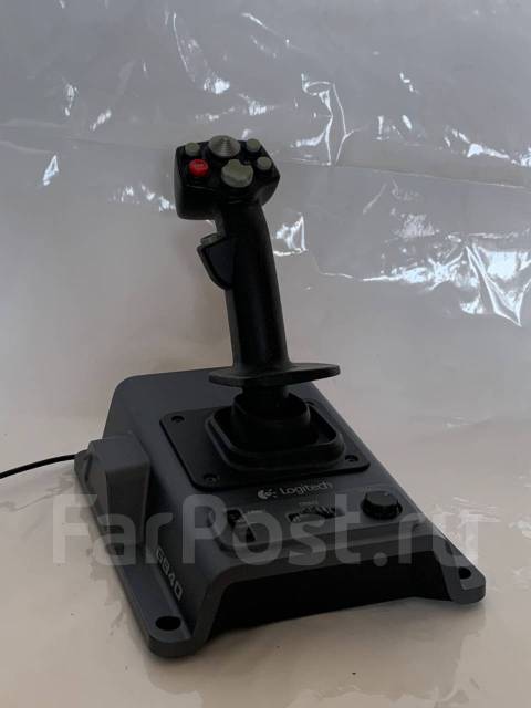 Система Logitech Flight System G940 Джойстик РУД и педали, б/у, в ...