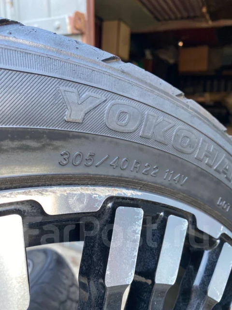 Комплект колёс БЕЗ Пробега LexXeL R22 + шины Yokohama 305/40/22 17год ...