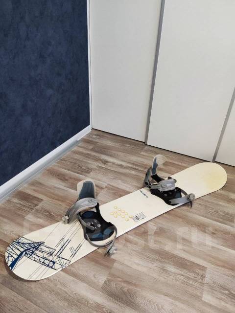 Сноуборд Elan Matrix (Австрия) 155 и крепления Salomon, All-mountain ...