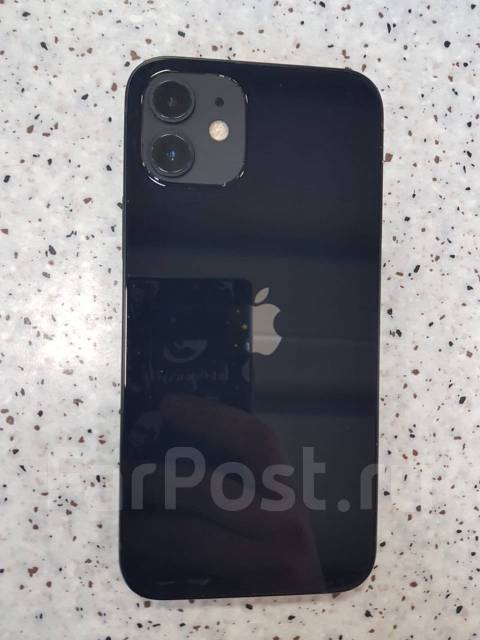 Айфон 12, Apple iPhone 12, 128 гб, 6.10", черный, 4G LTE, NFC, б/у, в ...