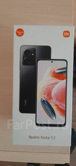 Телефон, Xiaomi Redmi Note 12, 128 гб, 6.67", золотой, новый, в наличии ...