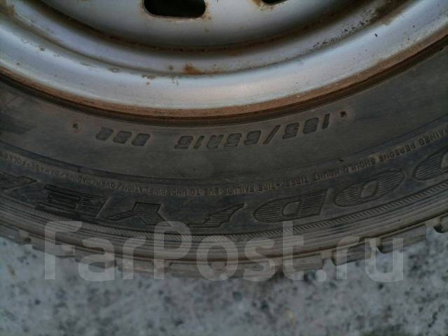 Комплект колёс на штампах Goodyear Ice navi nh 185/65 R15, 15", 1 шт ...
