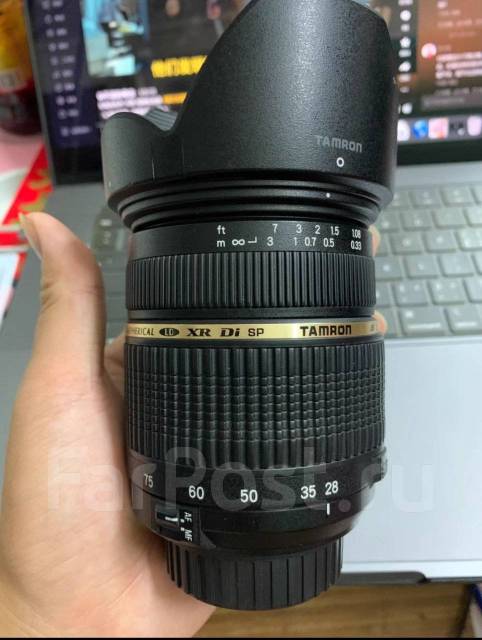 Tamron 28-75 2.8, Nikon, б/у, в наличии. Цена: 16 000₽ во Владивостоке