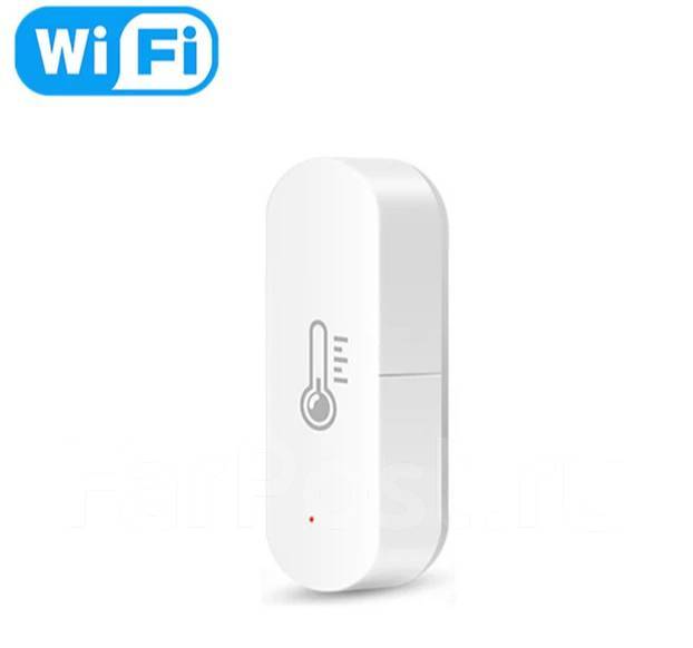 Умный датчик температуры влажности Smart Life Tuya Wi Fi Global новый