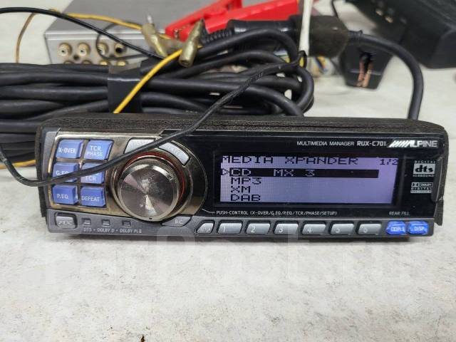 Аудио процессор Alpine PXA-H701 + RUX C701, 8-канальный, б/у, в наличии ...