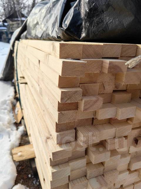 Брусок 50*25 сухой строганный. по 3 метра. в наличии. Цена: 120₽ в ...