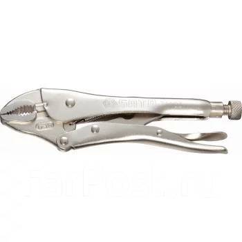 Зажим с фиксатором ручной SATA изогнутый 10 244мм SATA Sat-71103, новый ...