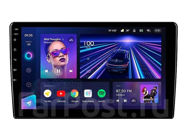 Магнитола Teyes CC3 4+32, 2 DIN — 178x100 мм, новый. Цена: ≈ 25 134.20 ...
