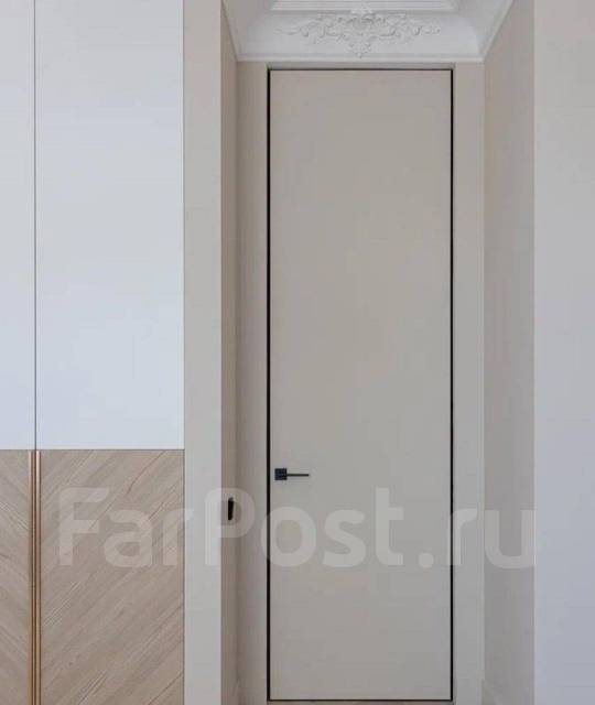 Скрытые межкомнатные двери Secret 2000/2100 на 60/70/80 с ал. кромкой ...