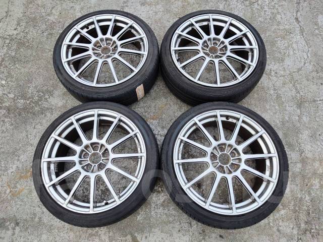 Диски STI R18 Brembo OK, Enkei, 18", 1 шт, 5x100, 4 шт, б/у, в наличии ...