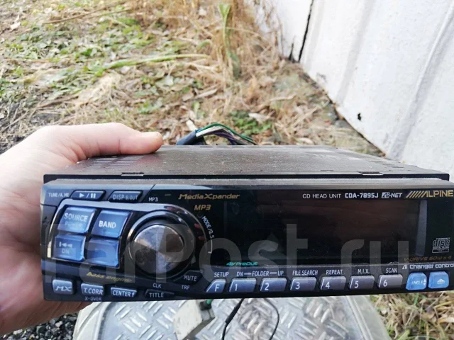 Продам магнитолу alpine CDA 7895 J, 1 DIN — 178x50 мм, б/у, в наличии ...
