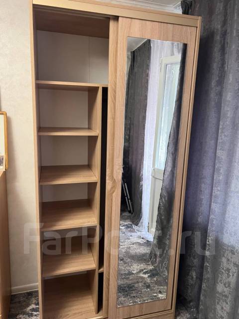 Шкаф-купе Клэр с зеркалом, 100,0 см, 220,0 см, 60,0 см, новый, в ...