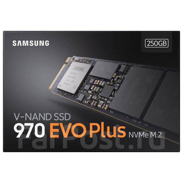 Накопитель SSD M.2 PCI-E 250Gb Samsung 970 EVO Plus MZ-V7S250BW (R3500 ...
