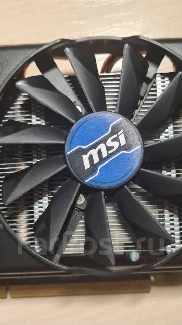 Видеокарта MSI Radeon R7 260X OC 1Gb, б/у, в наличии. Цена: 2 000₽ во ...