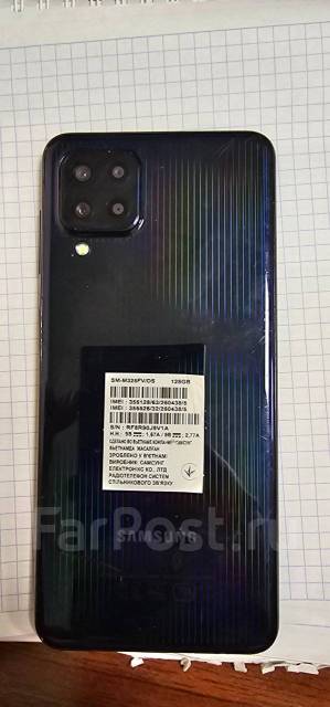 Самсунг, 128 гб, 6.40", моноблок, синий, 4G LTE, б/у, в наличии. Цена ...