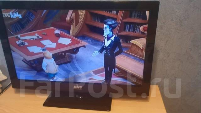 Телевизор DNS 26"LED TV, б/у, в наличии. Цена: 4 000₽ во Владивостоке