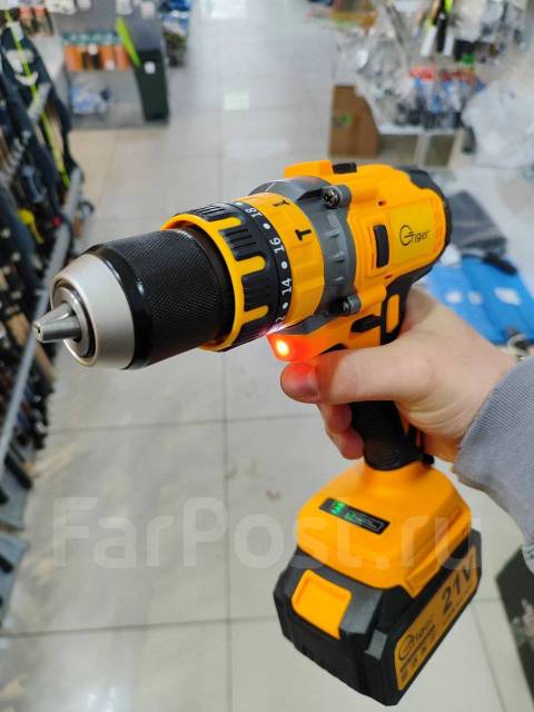 Шуруповeрт для ледобура Tiger, новый, в наличии. Цена: 11 200₽ в Уссурийске